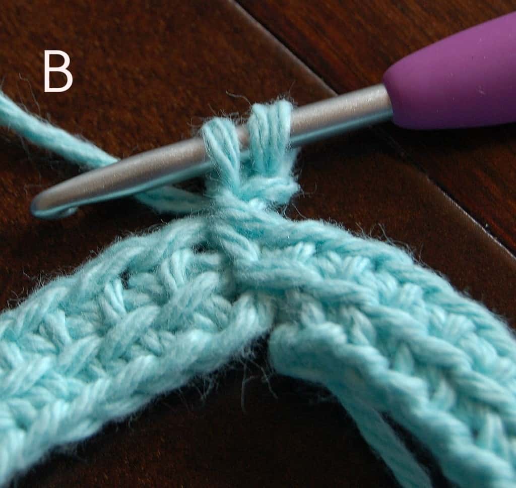 Linked Double Crochet Tutorial (linked dc) - A Crocheted Simplicity