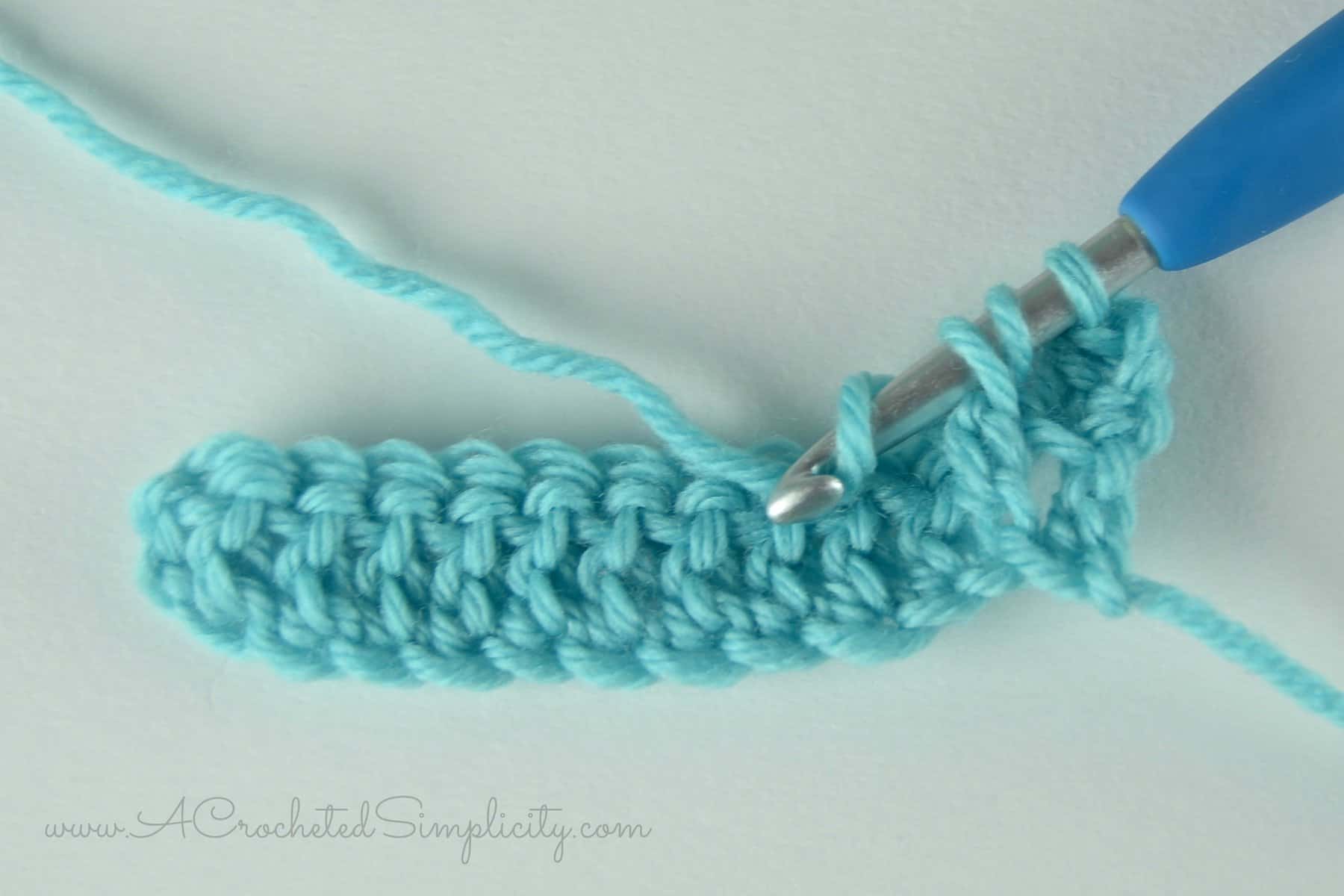 How to Crochet the Front Post Double Crochet Stitch - A Crocheted ...