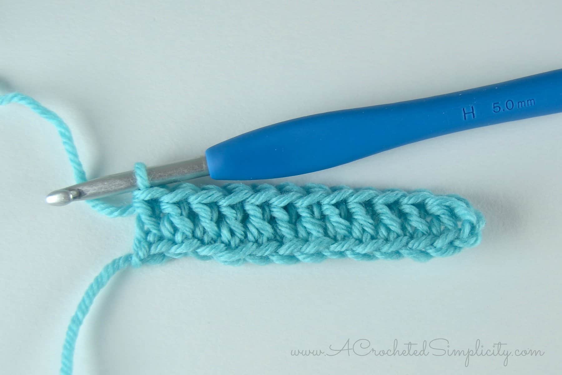 How to Crochet the Front Post Treble Crochet (fptr) - A Crocheted ...