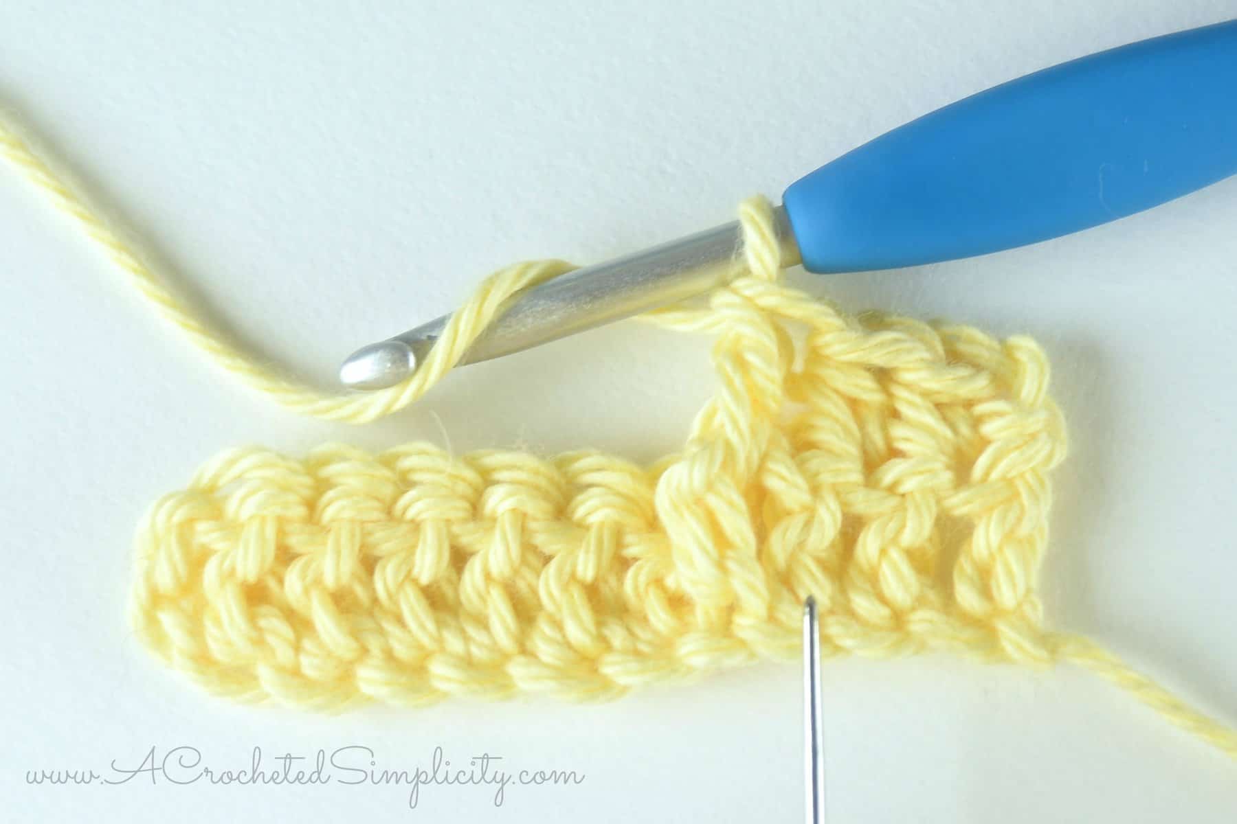 How to Crochet - 2 Strand Crochet Cable - Photo & Video Tutorial - A ...