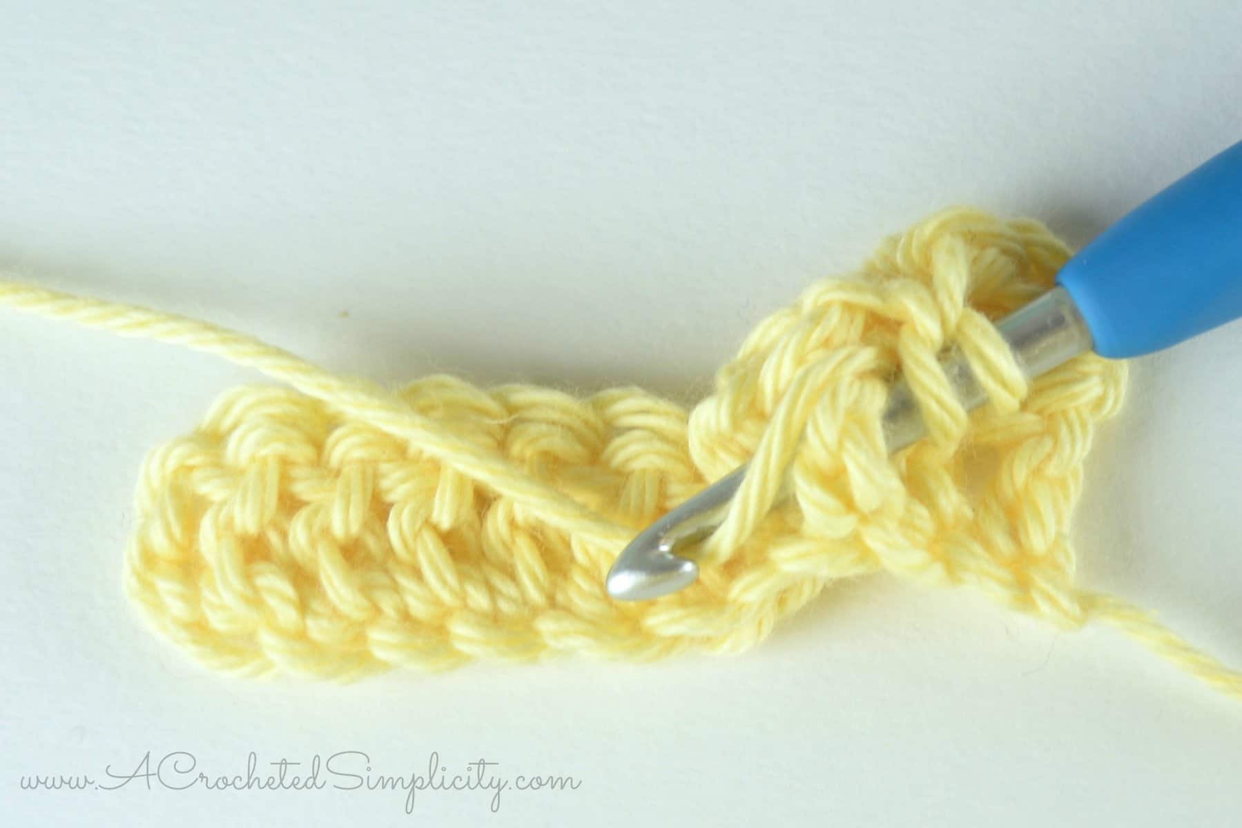 How to Crochet - 2 Strand Crochet Cable - Photo & Video Tutorial - A ...