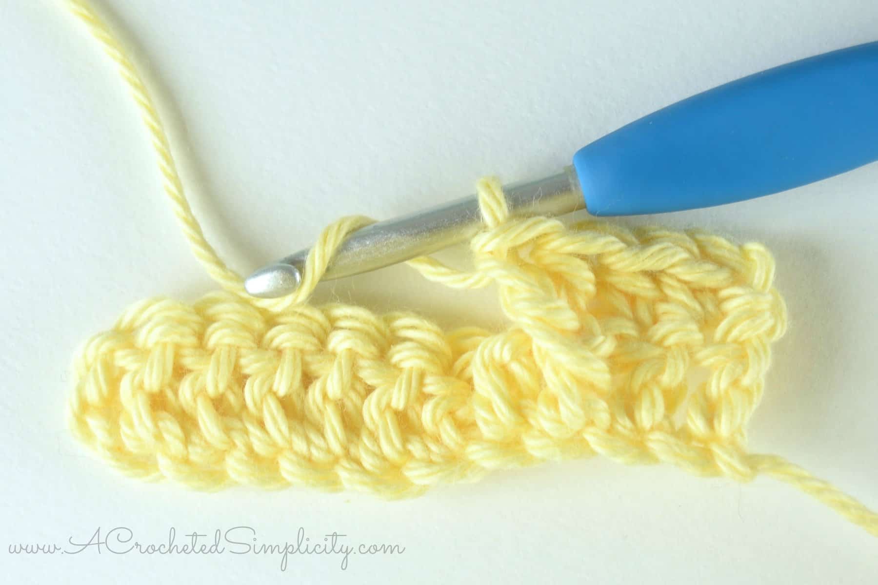 How to Crochet - 2 Strand Crochet Cable - Photo & Video Tutorial - A ...