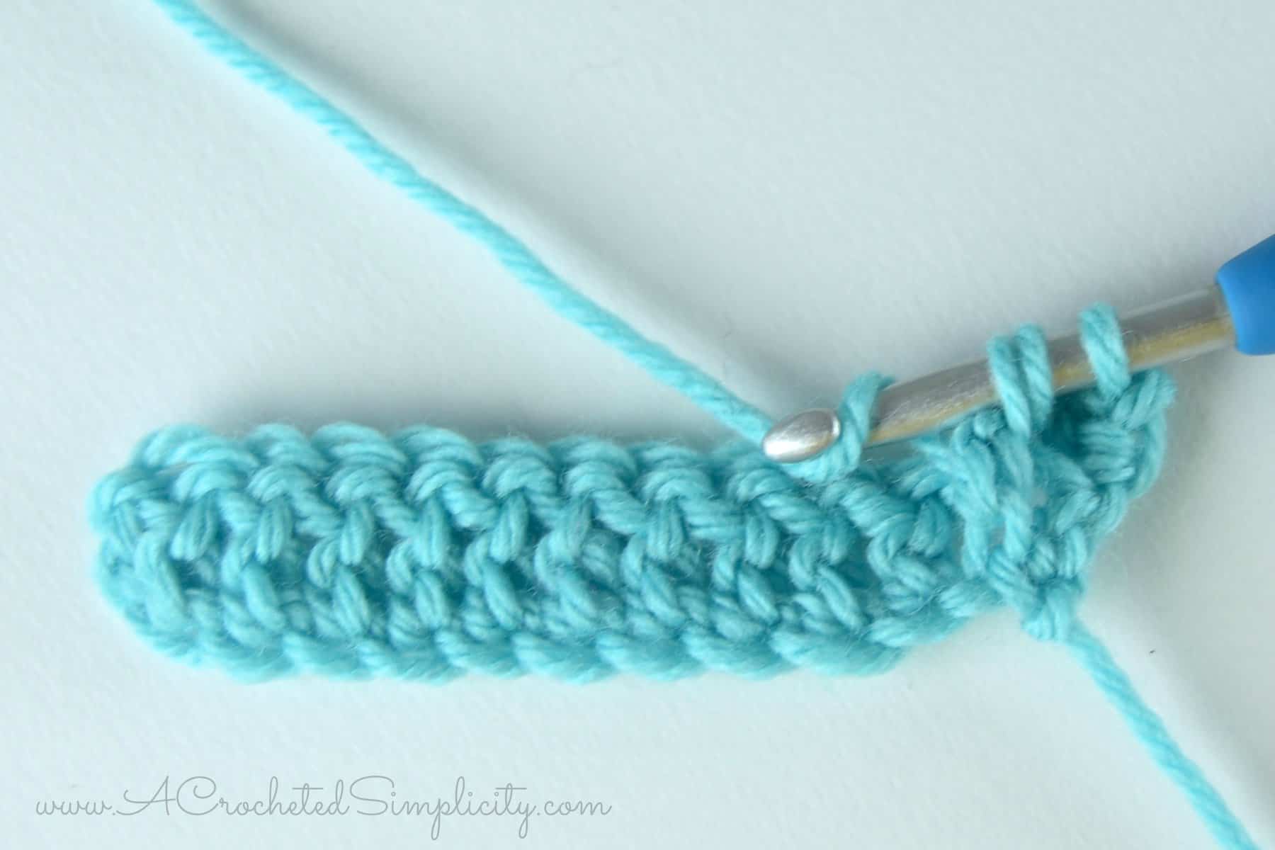 How to Crochet - Front Post Double Crochet Decrease (fpdc2tog) - A Crocheted Simplicity