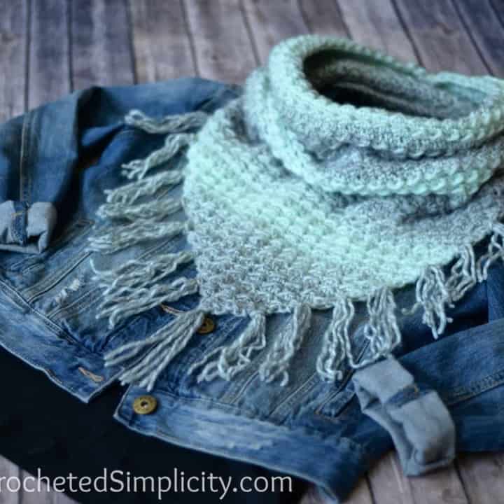 Reversible Basic Ribbed Scarf - Free Crochet Scarf Pattern - A ...