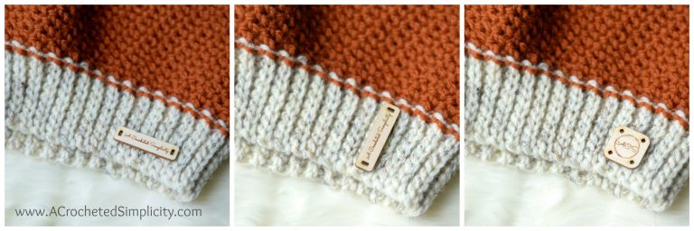 Personalize Your Crochet - How to Add Labels & Tags to your Crochet ...