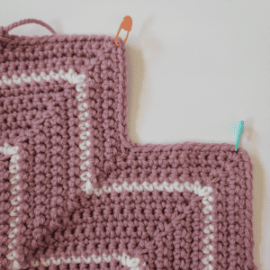 Diagonal Chevrons 12" Afghan Square - Free Crochet Pattern - A ...