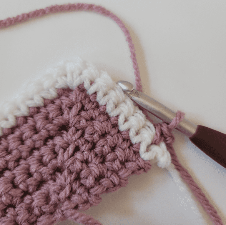 Diagonal Chevrons 12" Afghan Square - Free Crochet Pattern - A ...