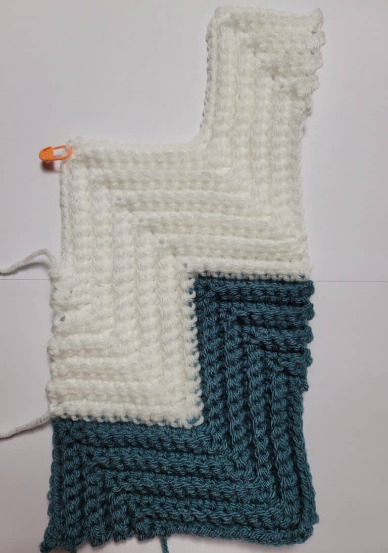 Diagonal Ripple Scarf - Free Crochet Scarf Pattern - A Crocheted Simplicity