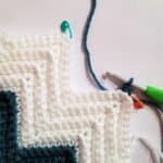 Diagonal Ripple Lapghan - Free Crochet Blanket Pattern - A Crocheted ...