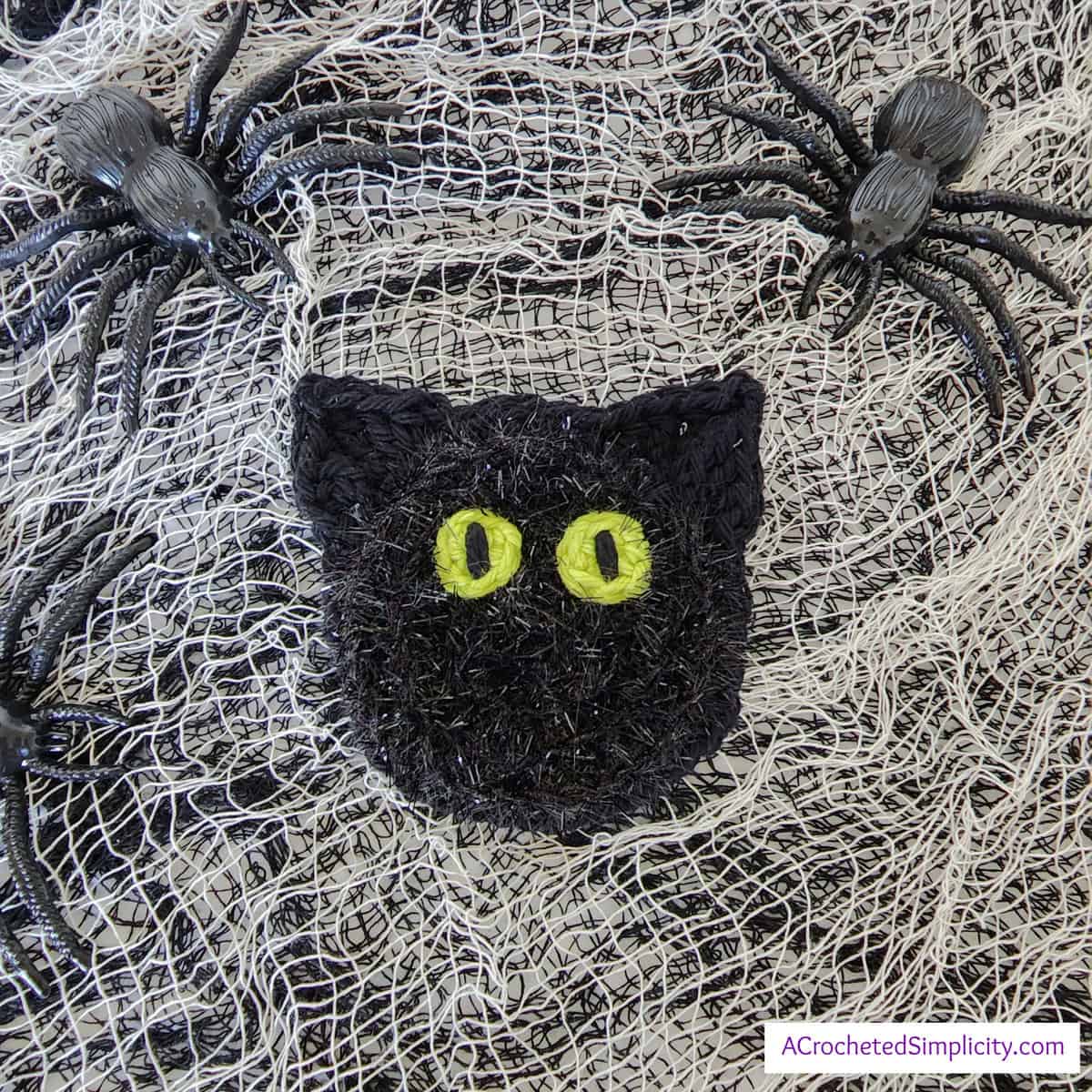 Ghost Kitchen Towel - Free Crochet Towel Pattern - A Crocheted Simplicity