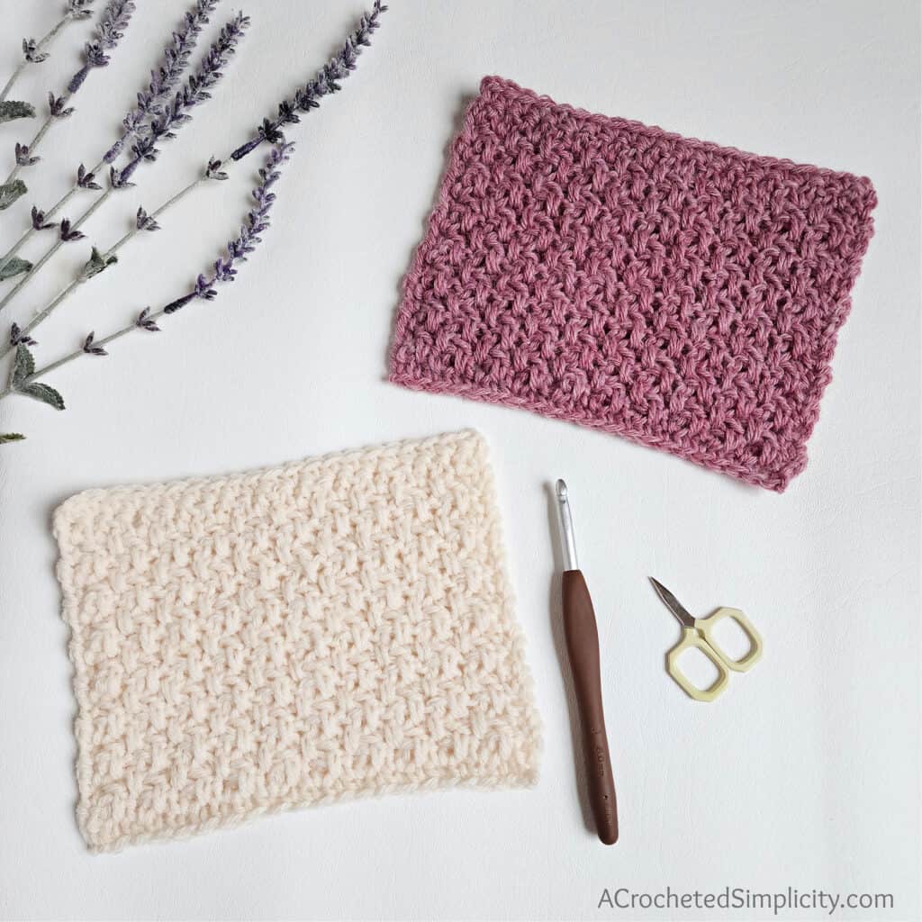 How to Crochet a Flat Slip Stitch Seam - A Crocheted Simplicity