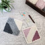 Crochet C2C Mini Bean Stitch - A Crocheted Simplicity