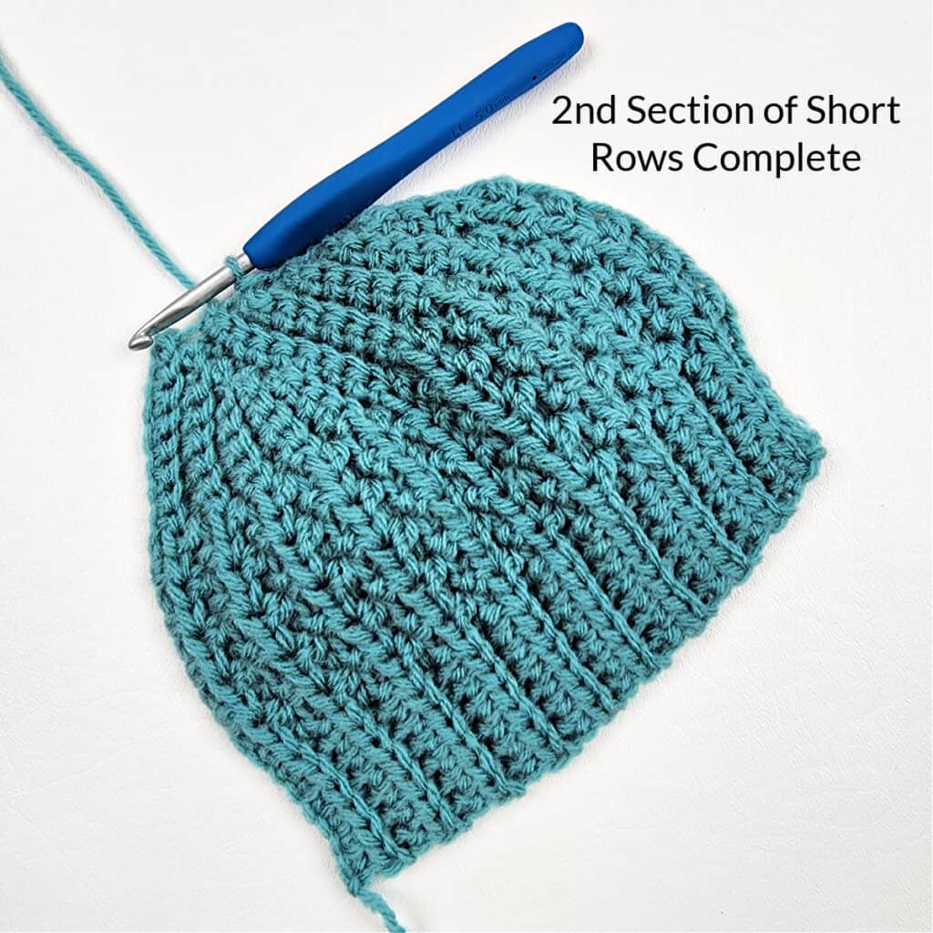 Easy Short Row Crochet Hat Pattern - A Crocheted Simplicity