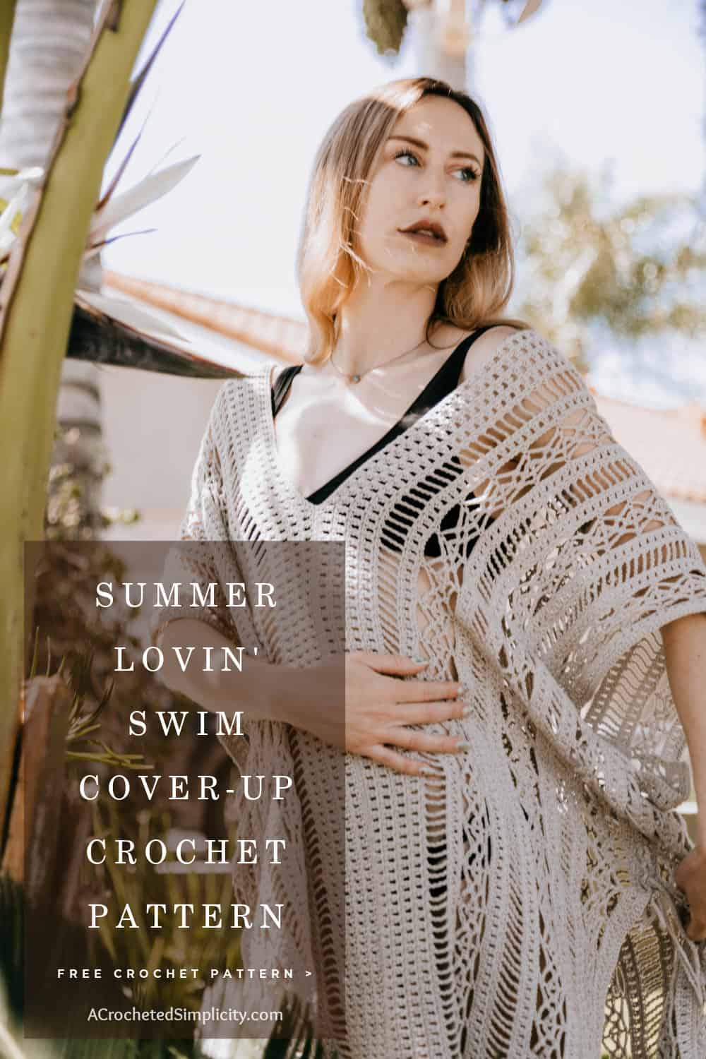 Summer Lovin' Crochet Cover Up Pattern - A Crocheted Simplicity