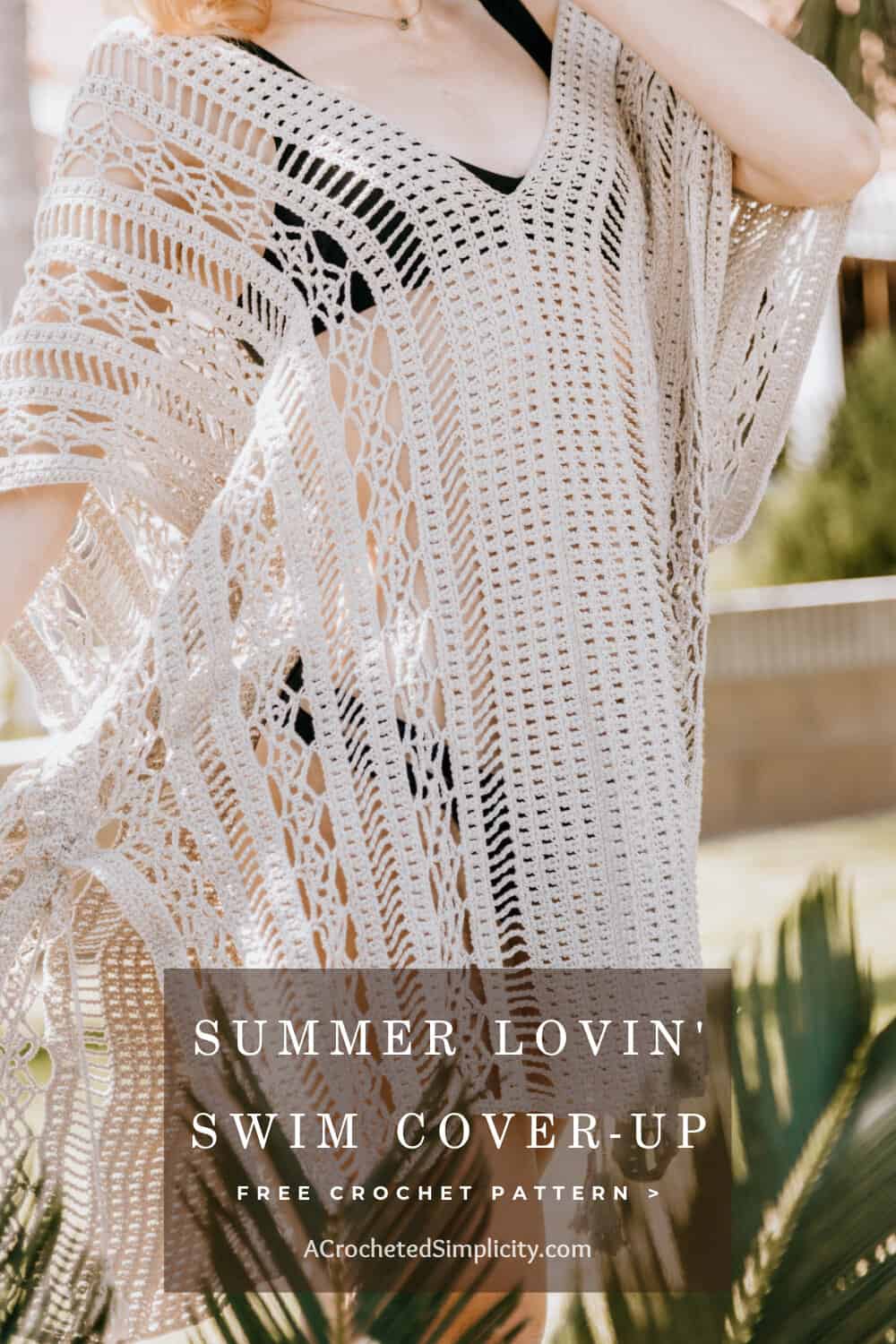 Summer Lovin' Crochet Cover Up Pattern - A Crocheted Simplicity