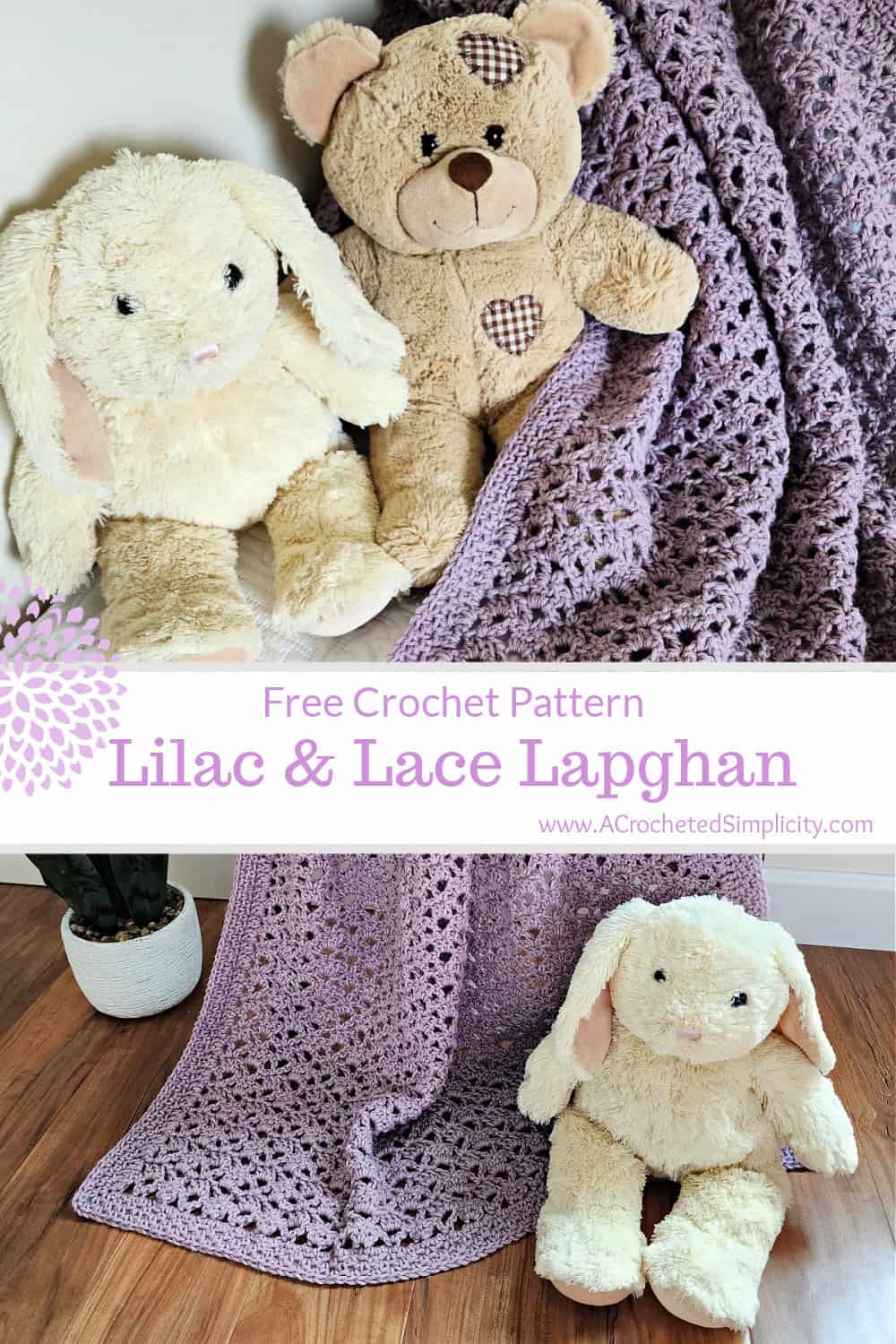 Lacy Baby Blanket Crochet Pattern - A Crocheted Simplicity