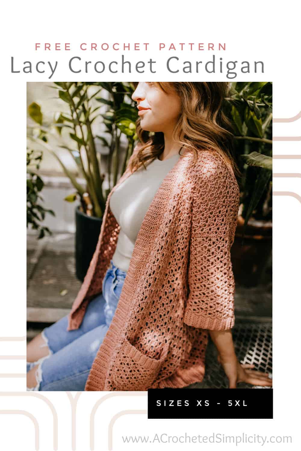 Crochet Summer Cardigan - A Crocheted Simplicity