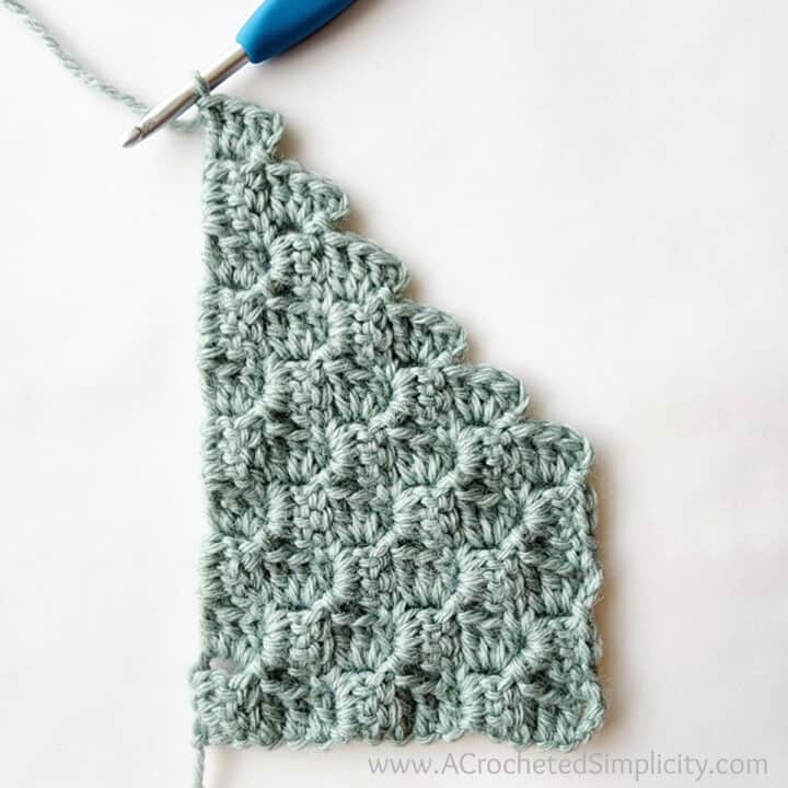 Crochet C2C Blanket - Caspian Crochet Blanket - A Crocheted Simplicity