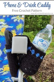 Crochet Chair Caddy - A Crocheted Simplicity