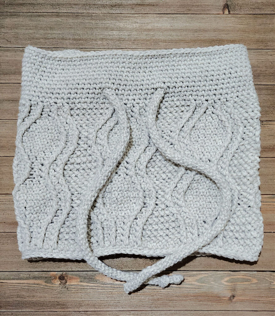 Crochet Drawstring Cowl - Winter Wonder - A Crocheted Simplicity