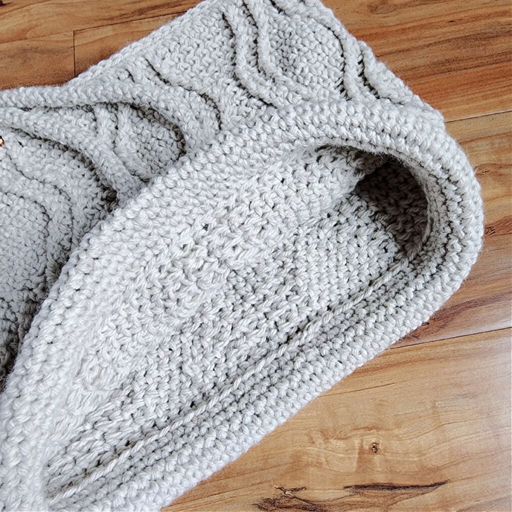 Crochet Drawstring Cowl - Winter Wonder - A Crocheted Simplicity