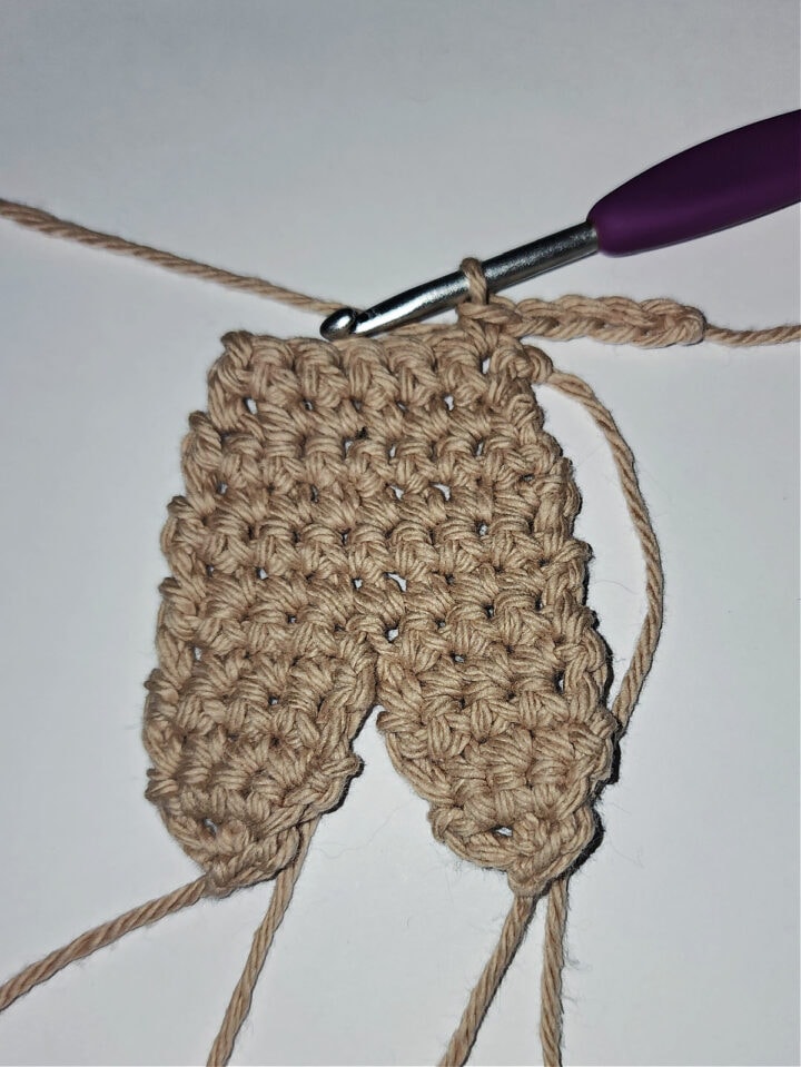 Crochet Gingerbread Man Candy Cane Holder - A Crocheted Simplicity