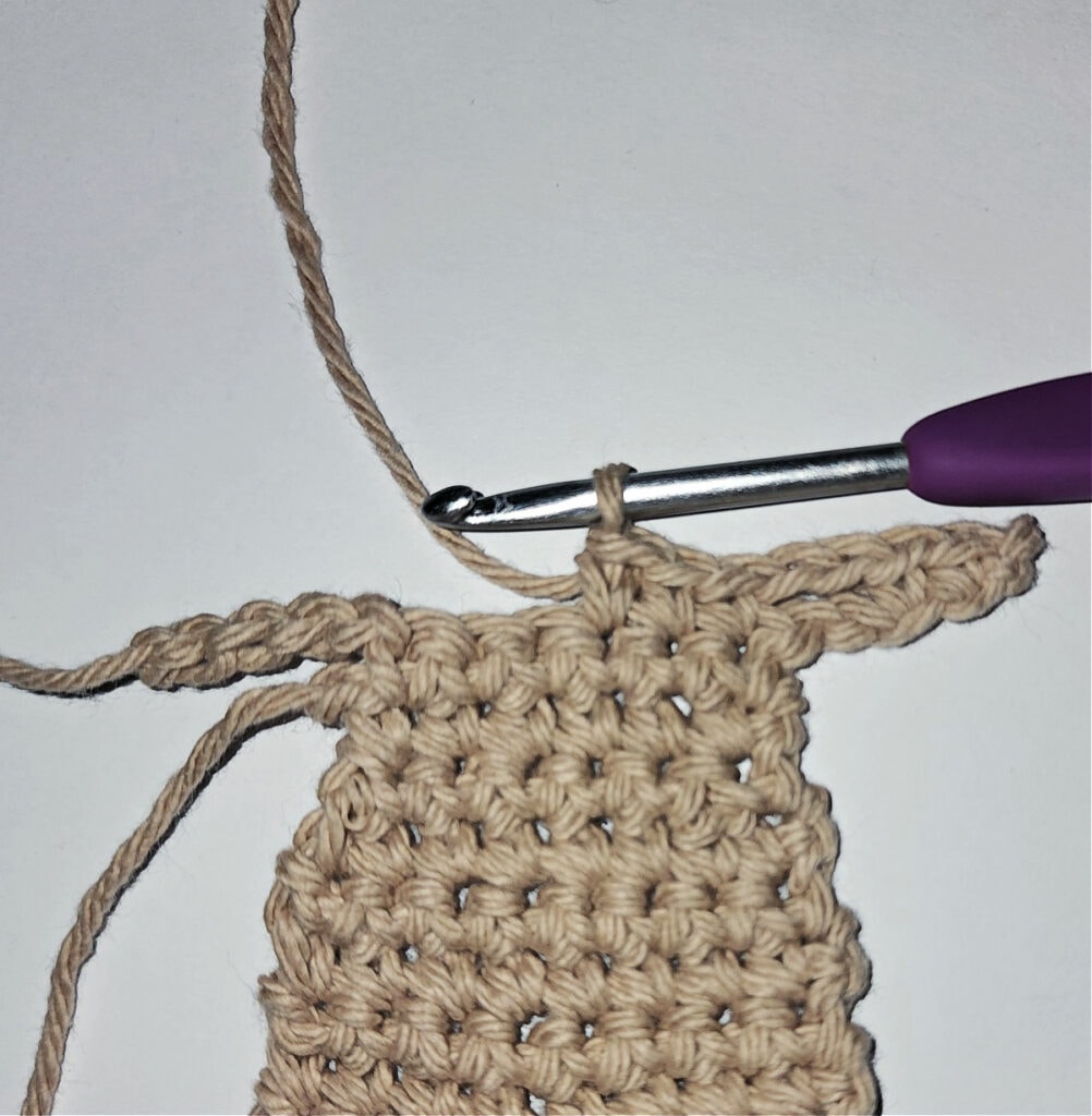 Crochet Gingerbread Man Candy Cane Holder - A Crocheted Simplicity