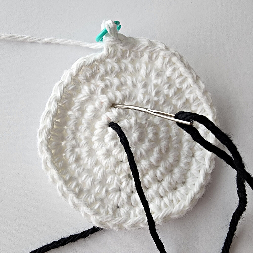 Crochet Snowman Candy Cane Holder - A Crocheted Simplicity