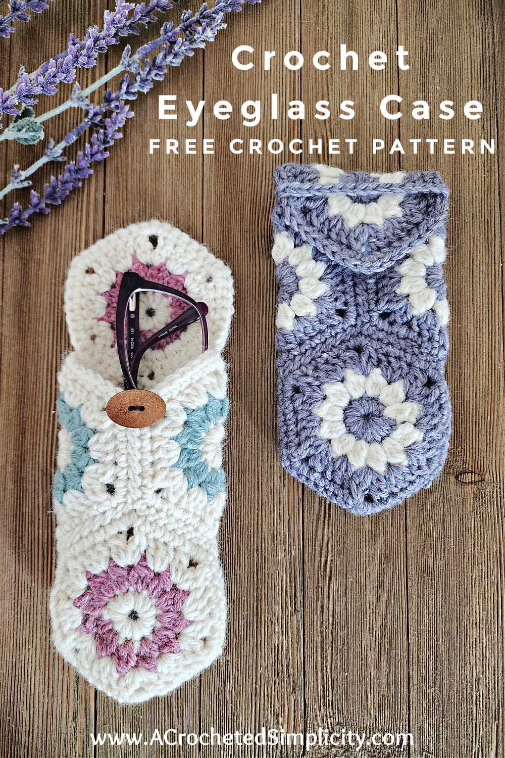 Crochet Eyeglass Case - A Crocheted Simplicity