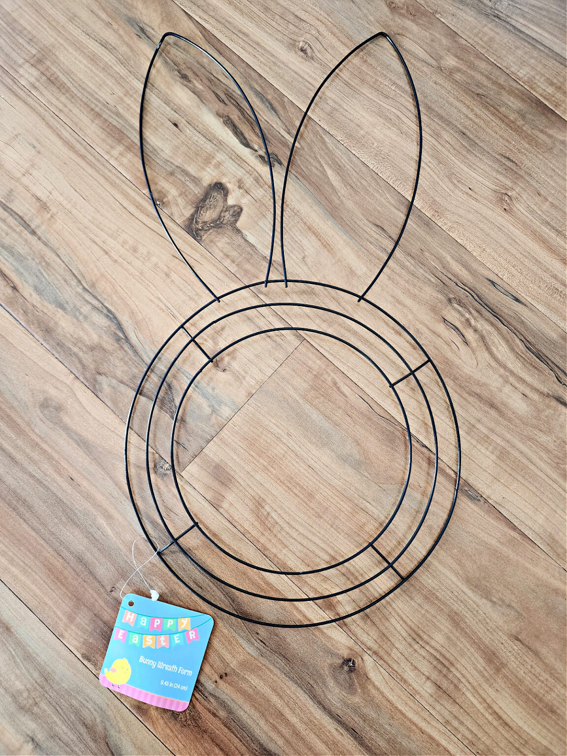 Crochet Bunny Wreath - A Crocheted Simplicity