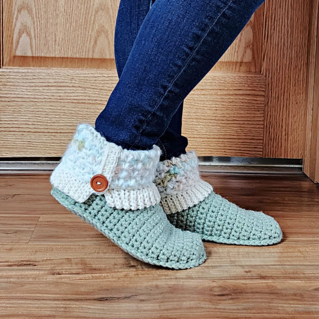 Crochet Slippers Archives - A Crocheted Simplicity