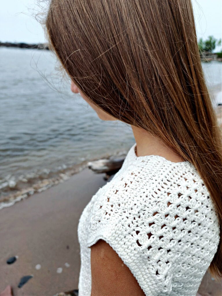 Girls Crochet Top - A Crocheted Simplicity