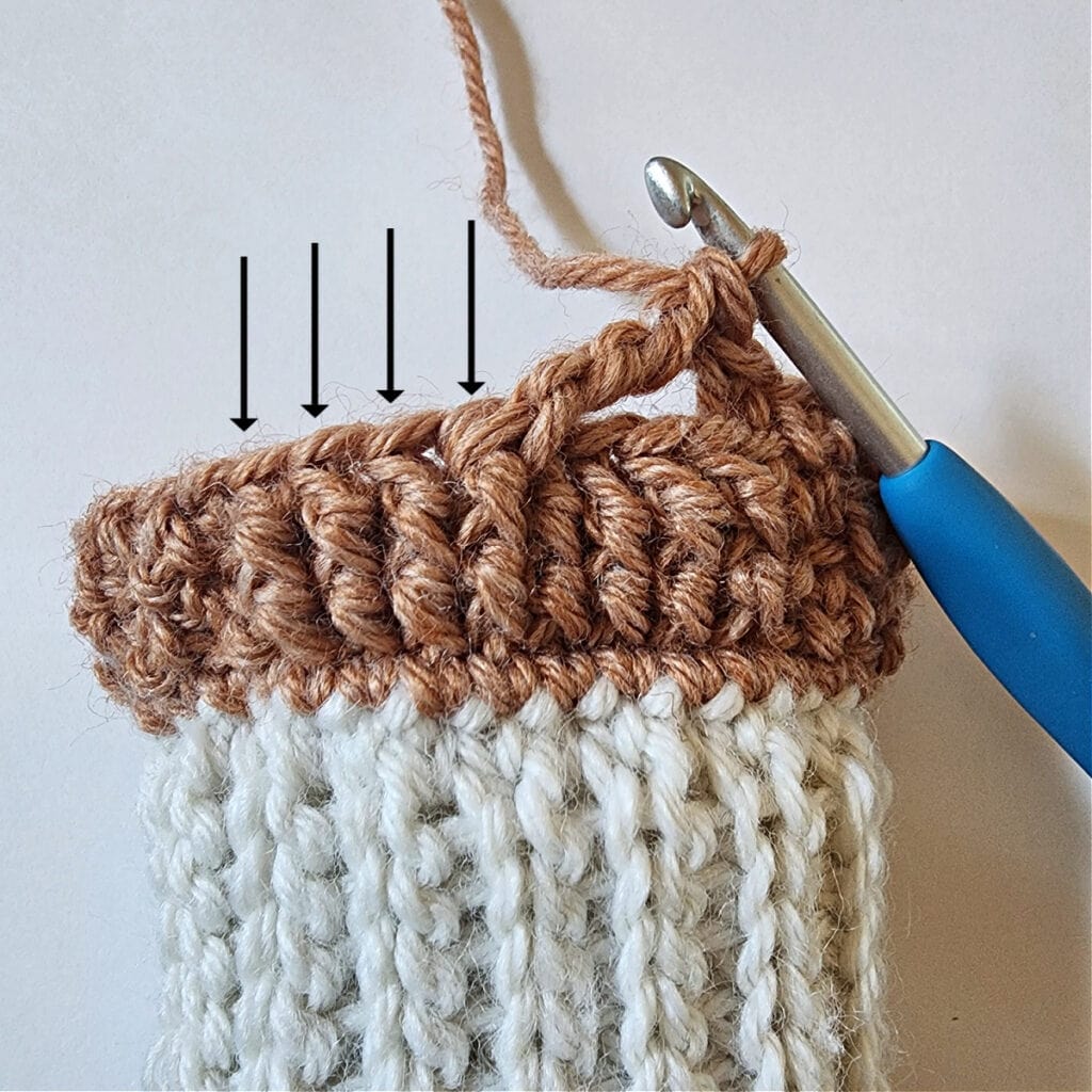 Cable Crochet Mittens - A Crocheted Simplicity