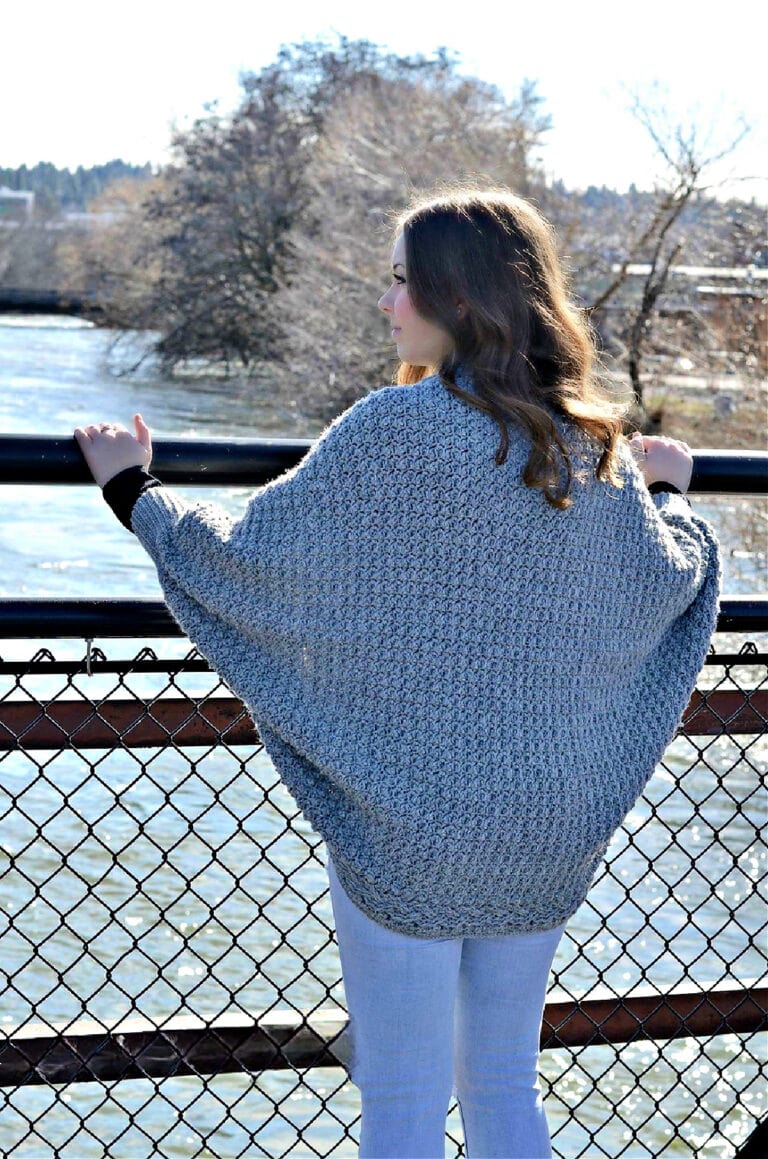 Crochet Cocoon Cardigan