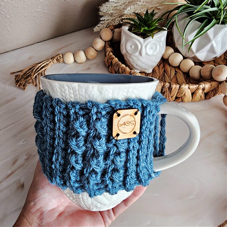 Crochet Mug Cozy - A Crocheted Simplicity