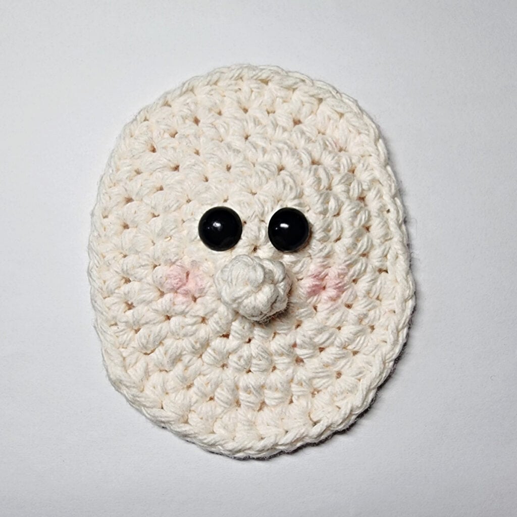 Crochet Santa Candy Cane Holder