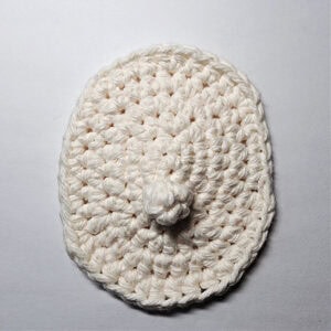 Crochet Santa Candy Cane Holder