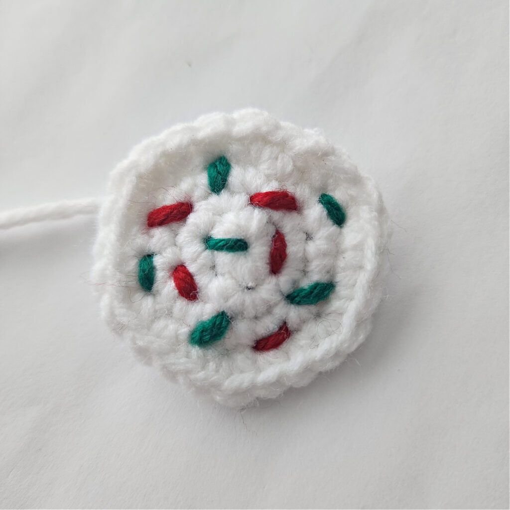Crochet Christmas Cookie Ornaments