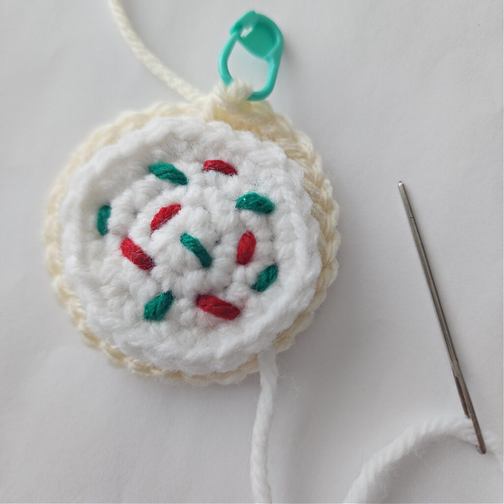 Crochet Christmas Cookie Ornaments
