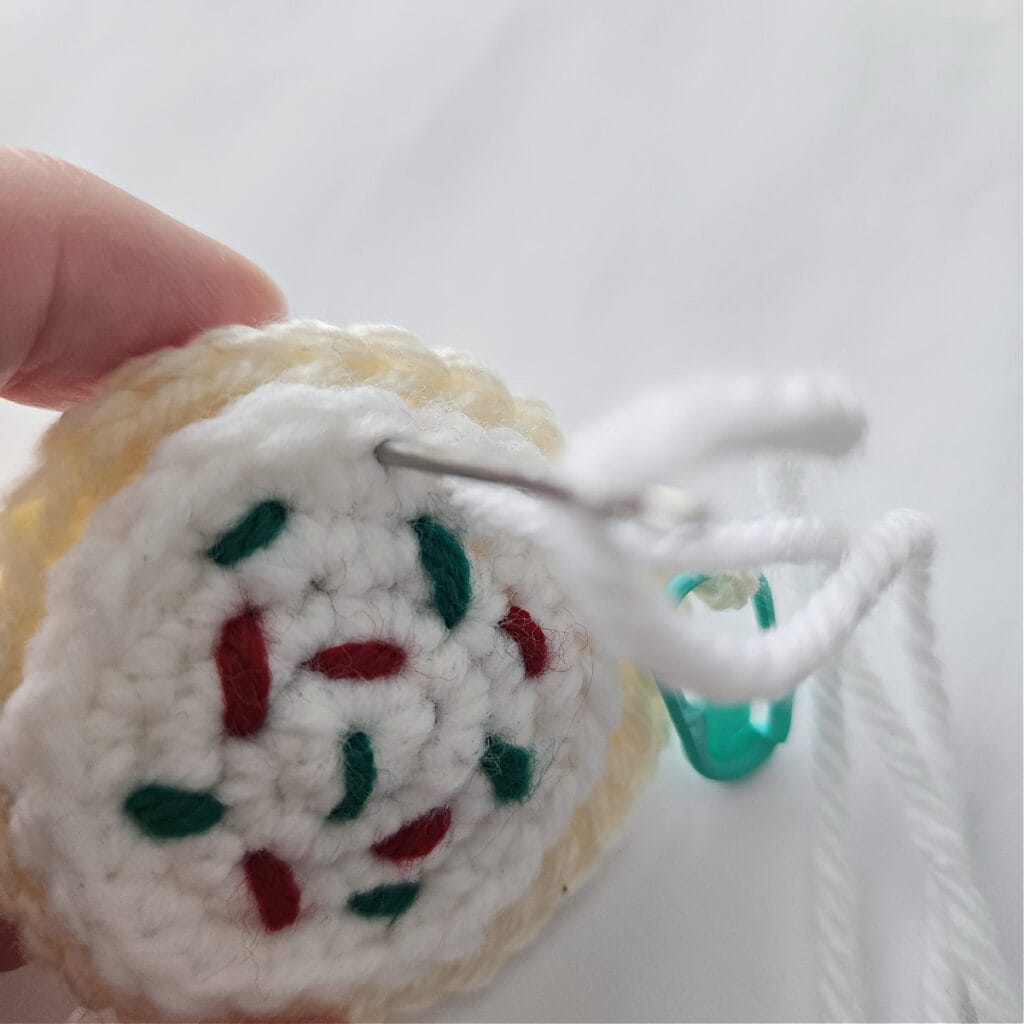 Crochet Christmas Cookie Ornaments