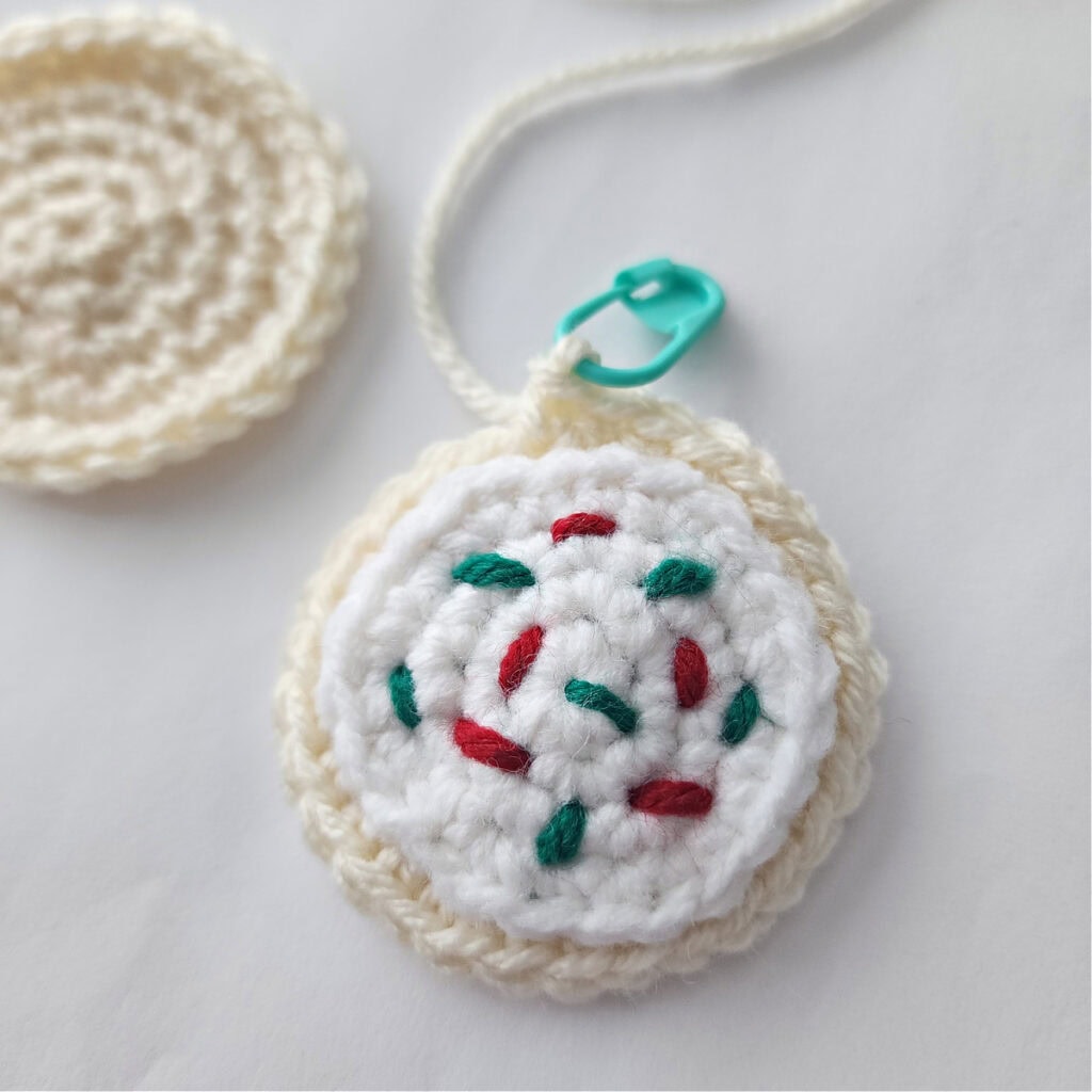 Crochet Christmas Cookie Ornaments