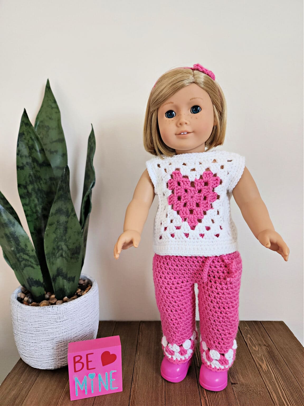 Crochet Doll Clothes - My Love 18" Doll Set - A Crocheted Simplicity