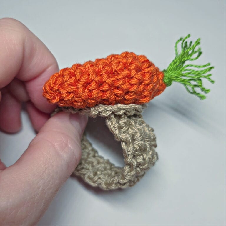 Easter Crochet Napkin Rings - A Crocheted Simplicity