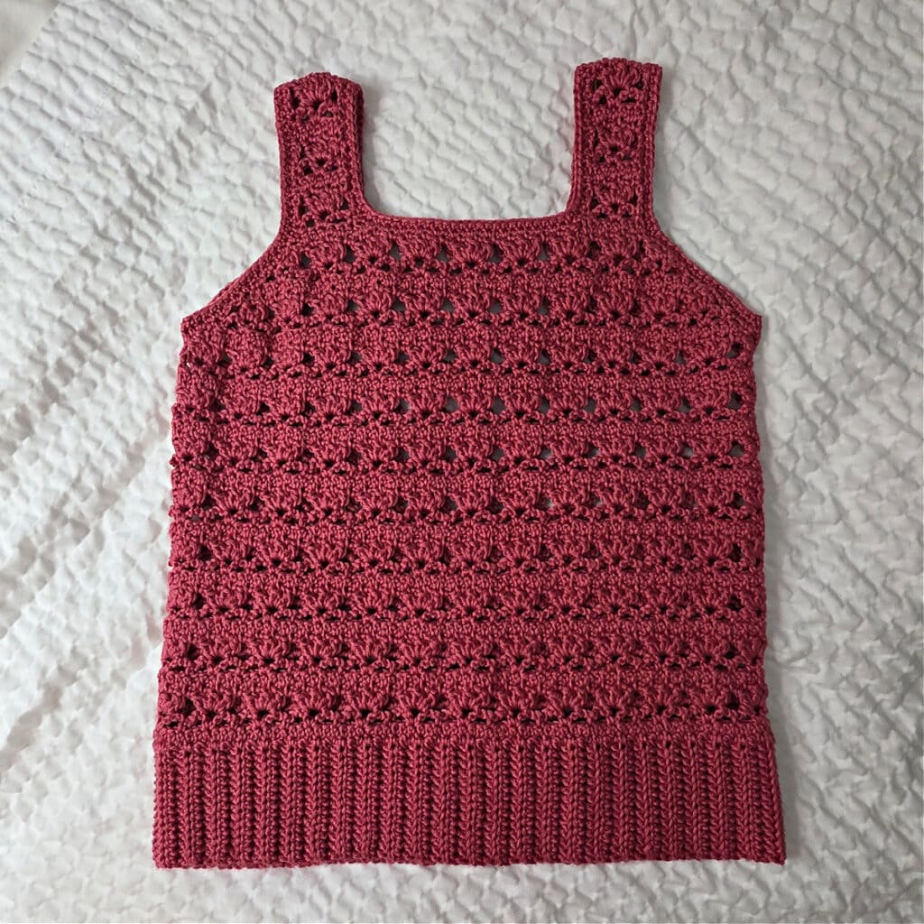 Suvi Crochet Tank Top Pattern - A Crocheted Simplicity