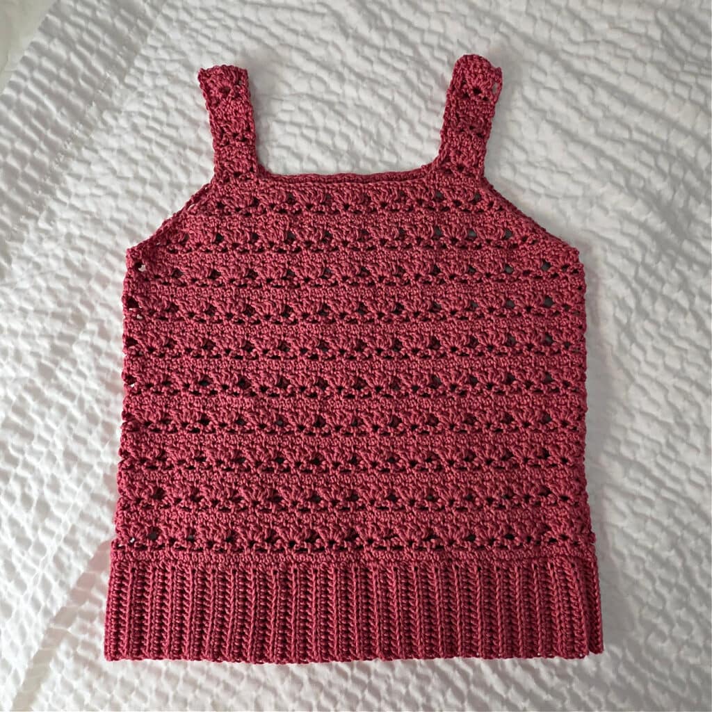 Suvi Crochet Tank Top Pattern - A Crocheted Simplicity
