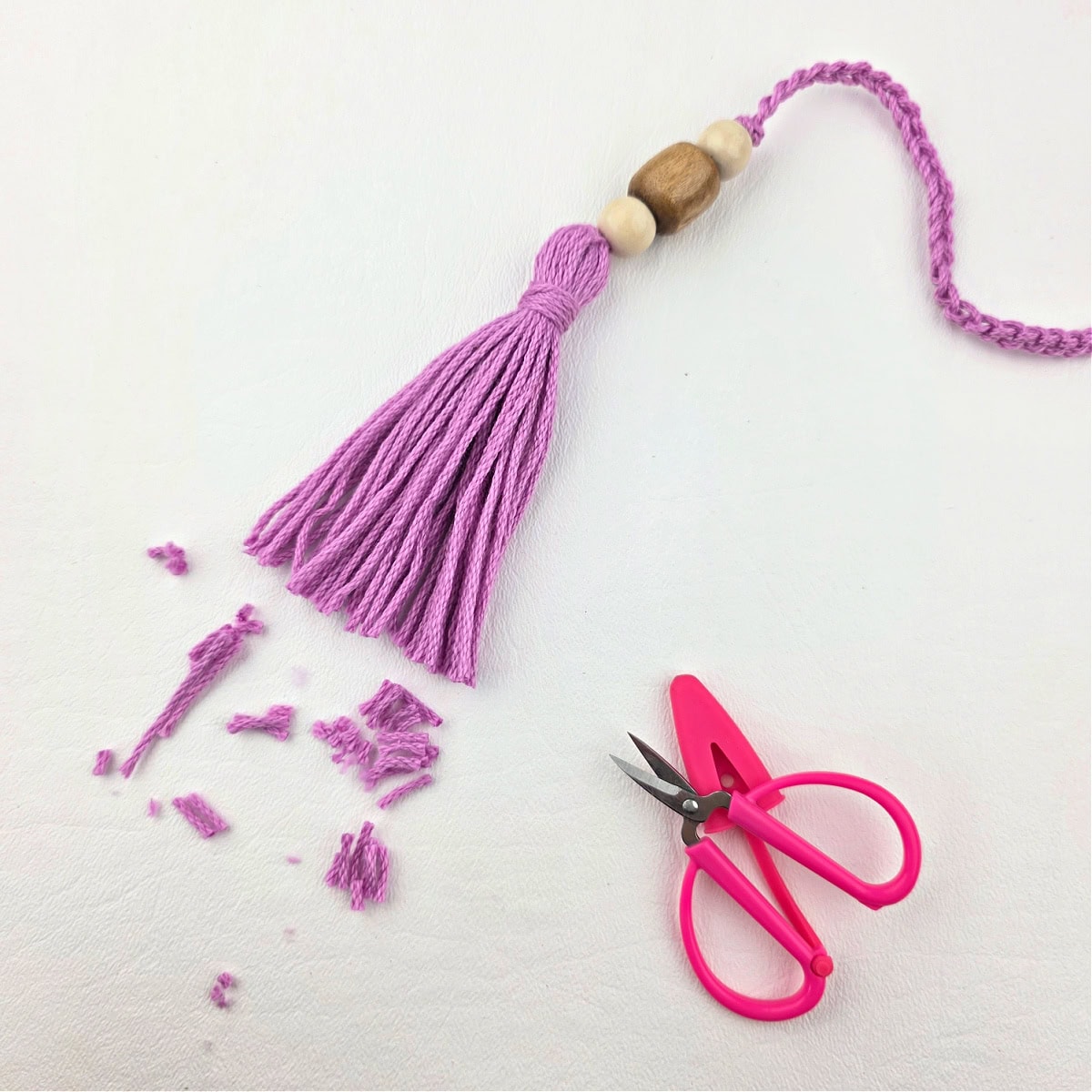 How to Make Beaded Tassels - A Crocheted Simplicity