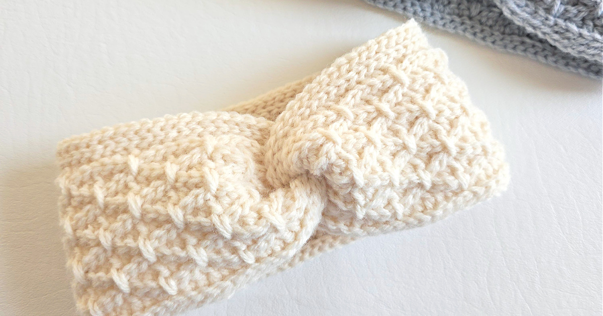 Fireside Crochet Head Warmer - A Crocheted Simplicity