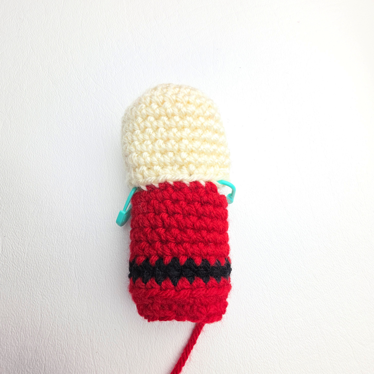 Crochet Nutcracker Jingle Bell Ornament - A Crocheted Simplicity